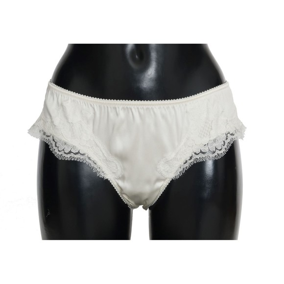 Dolce & Gabbana | Intimates & Sleepwear | Dolce Gabbana White Silk Lace ...
